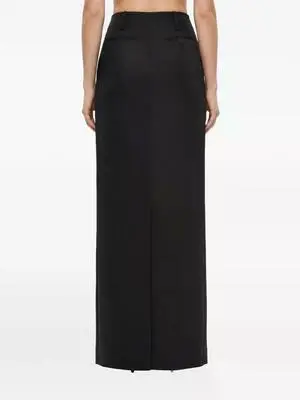 SITUATIONIST Belt-loops Maxi Pencil Skirt