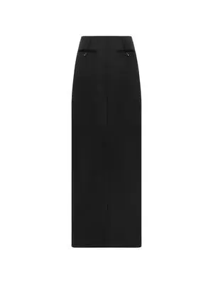 SITUATIONIST Belt-loops Maxi Pencil Skirt
