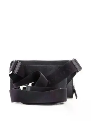 Prada Zip Around Front Pocket Saffiano Leather Belt Bag