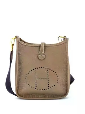 Hermès Evelyne Bag Gen Iii Clemence Tpm Crossbody Bag - Grey