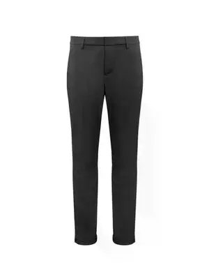 DONDUP Flat-front Trousers - Black
