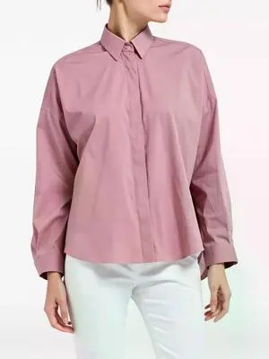 Brunello Cucinelli Concealed-fastening Drop-shoulder Shirt