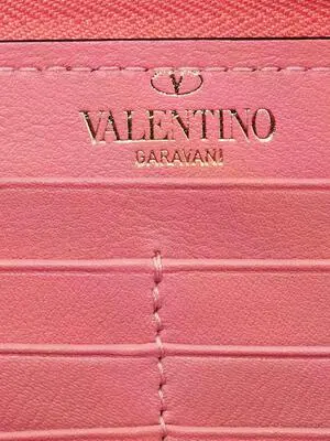 Valentino Garavani Rockstud Zip-around Wallet