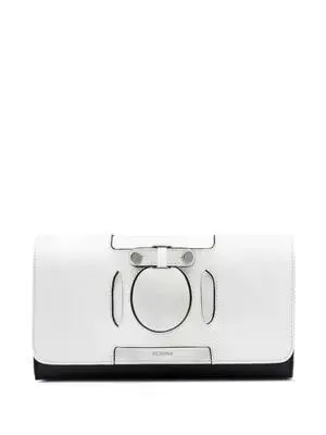 Perrin Le Rond Glove Clutch Bag - White