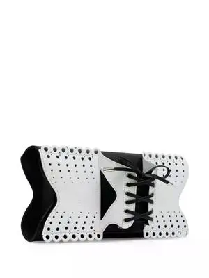 Perrin Le Corset Perforé Clutch Bag