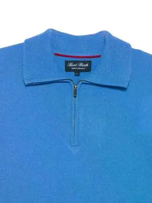 MC2 SAINT BARTH Half-zip Cashmere Sweater