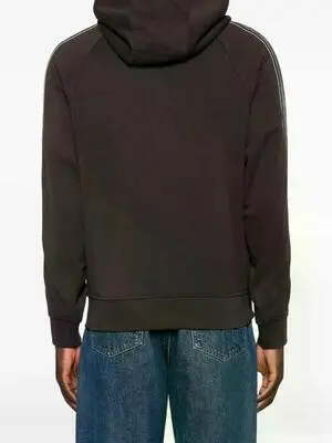 Emporio Armani Side-stripe Raglan-sleeve Hoodie