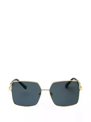 PRIVE REVAUX Viva La Vida/s Square-frame Sunglasses - Gold