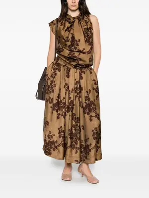 UMA WANG Teet Printed Top