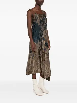 UMA WANG Acrry Linen Blend Dress