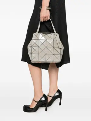BAOBAO ISSEY MIYAKE Carat Large Handbag - Grey