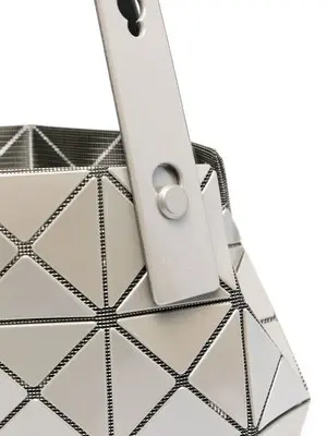 BAOBAO ISSEY MIYAKE Carat Large Handbag - Grey