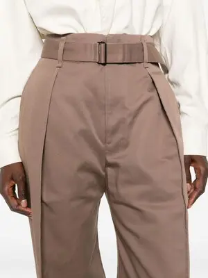 LEMAIRE Cotton Curved Trousers