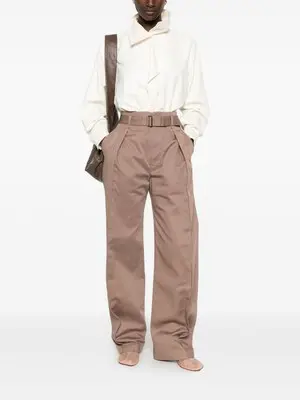 LEMAIRE Cotton Curved Trousers