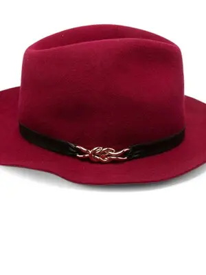 Emporio Armani Wool Hat - Red