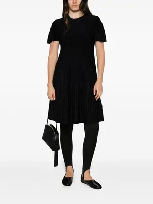 Emporio Armani Striped Midi Dress