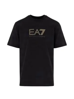 EA7 Logo T-shirt - Black
