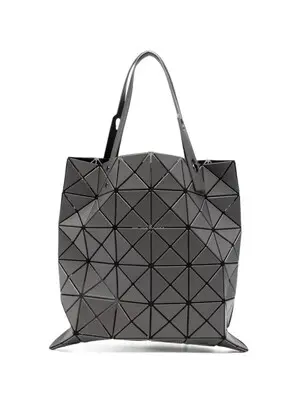 BAOBAO ISSEY MIYAKE Lucent Matte Medium Tote Bag - Grey