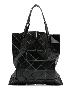 BAOBAO ISSEY MIYAKE Lucent Matte Medium Tote Bag - Black