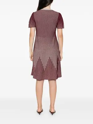 Emporio Armani Striped Midi Dress