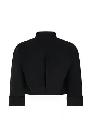 Chiara Boni La Petite Robe Crop Open-front Jacket