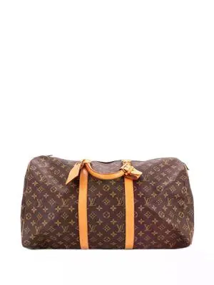 LOUIS VUITTON Keepall Bag Monogram Canvas 50 Travel Bag