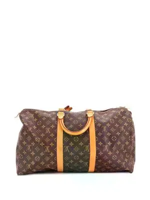 LOUIS VUITTON Keepall Bag Monogram Canvas 50 Travel Bag