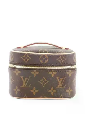 LOUIS VUITTON Nice Vanity Case Monogram Canvas Nano Pouch