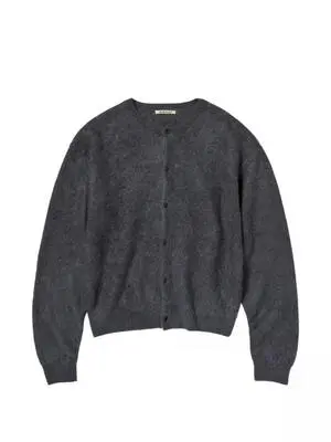 Auralee Garment-dyed Cardigan