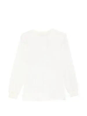 WALK IN PARIS Waffle-knit Long-sleeve T-shirt