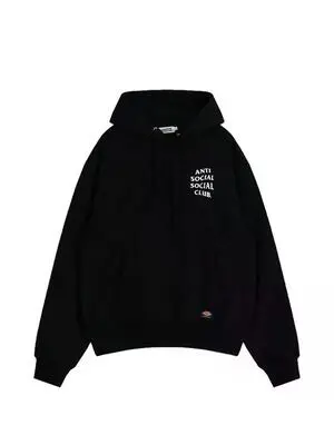 ANTI SOCIAL SOCIAL CLUB Dickies Logo-print Hoodie - Black