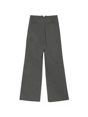 CENERE GB Pleated Wide-leg Trousers