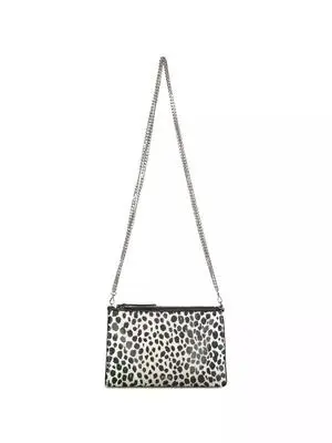 Philosophy Di Lorenzo Serafini Lightning-patch Leopard-print Clutch Bag