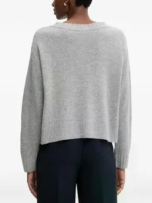 BENETTON Ribbed-knit V-neck Sweater