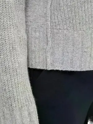 BENETTON Ribbed-knit V-neck Sweater