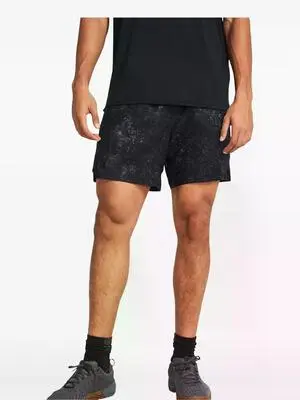 Under Armour Vanish Camo-print Training Shorts - Black