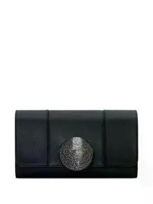 Perrin Le Disque Strass Clutch Bag
