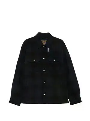 Woolrich Alaskan Check-pattern Button-down Jacket