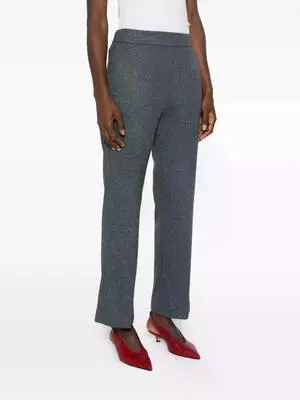 Max Mara Mmldonnola Micro-check Trousers