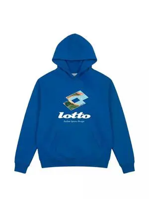 LOTTO Invitational Logo-print Hoodie - Blue