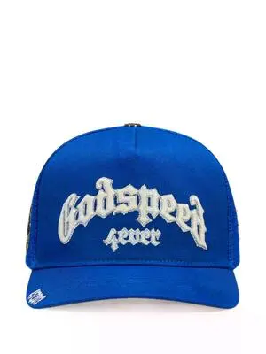 GODSPEED Forever Embroidered Trucker Hat - Blue