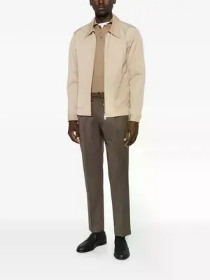 BRIGLIA 1949 Wimbledons Drawstring-waist Pleated Trousers