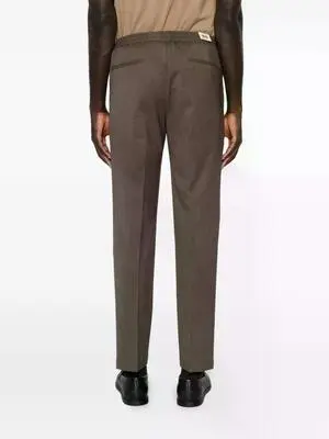 BRIGLIA 1949 Wimbledons Drawstring-waist Pleated Trousers