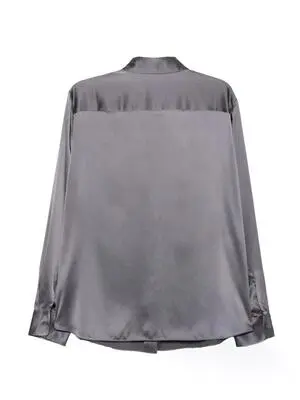 LISA YANG Satin Long-sleeve Shirt