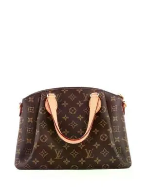 LOUIS VUITTON Rivoli Handbag Monogram Canvas Pm Satchel - Brown