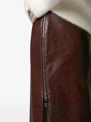 GAELLE PARIS Side-zip Pencil Midi Skirt