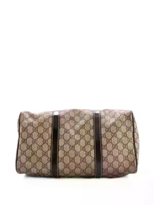 Gucci Joy Boston Bag Gg Coated Canvas Medium Satchel