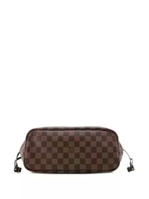 LOUIS VUITTON Neverfull Damier Pm Tote Bag - Brown