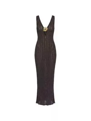 MOEVA Antibes Ribbed-knit Maxi Dress