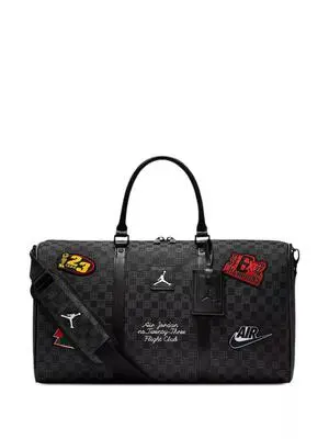 JORDAN 40l Patch-embellished Holdall - Black